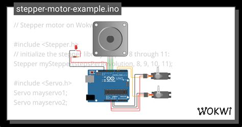 Stepper Motor O Copy Wokwi Esp32 Stm32 Arduino Simulator