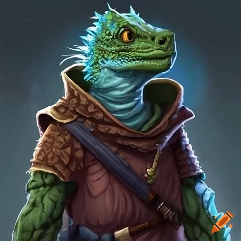 Dnd Lizardfolk Portrait 4k High Detailed On Craiyon