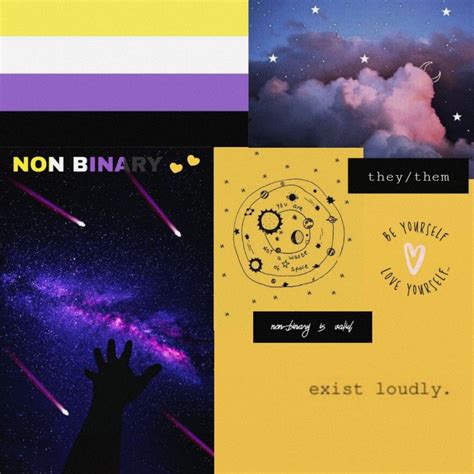 Non Binary Aesthetic Wallpapers · 140 Backgrounds 🟡⚪️🟣⚫