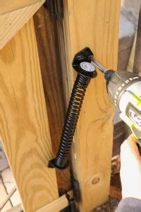 Add Decorative And Functional Gate Hardware Pretty Handy Girl