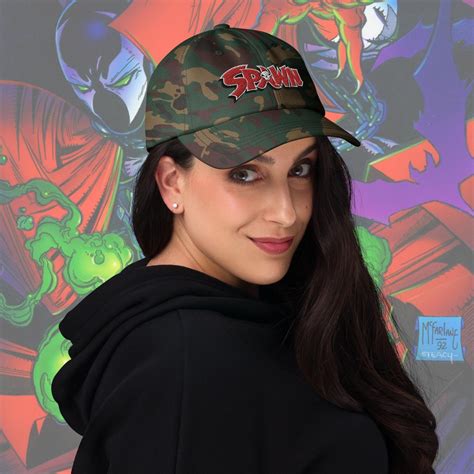 Spawn Dad Hat Classic Red Logo Etsy