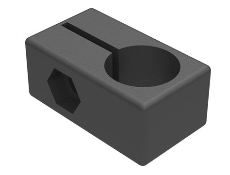 H65579 10mm Sensor Mounting Block Parco Inc Aluminum T Slot Extrusions