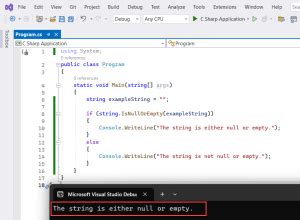 How To Check If A String Is Not Null Or Empty In C NET AspDotnetHelp Com