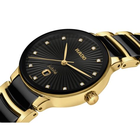 Montre Rado Centrix Diamonds Quartz Noir R30025742