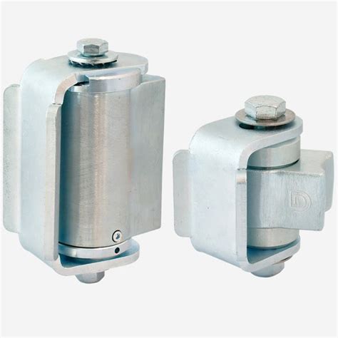 Heavy Duty Badass Weld On Gate Hinges Center Mount For Round Posts