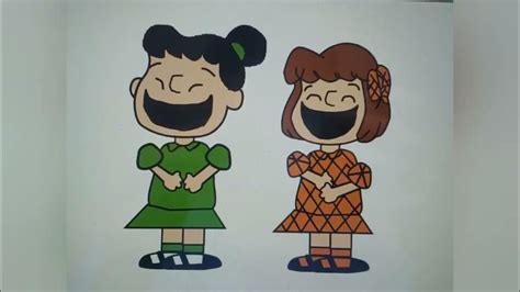 Peanuts Violet Gray And Patty Laughing Animation Test Youtube