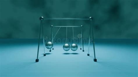 Animation Of Newton S Cradle Seamless Loop 3d Animation 4k Newton S