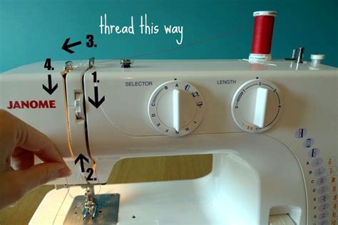 How To Thread Your Machine Oh You Crafty Gal