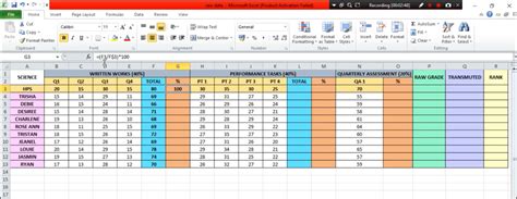 [easy Formula] How To Compute Grades In Excel Gwacal