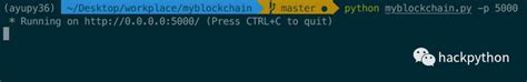 python 实现最简单的区块链 csdn博客