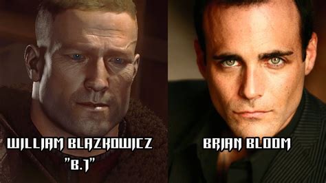 Characters And Voice Actors Wolfenstein The New Order Youtube