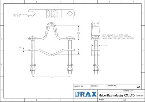 Service Mast Bracket Deadend Service Bracket Manufacturer Rax Industry