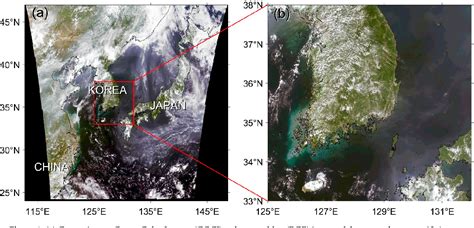 Figure 2 From Derivation Of Red Tide Index And Density Using Geostationary Ocean Color Imager