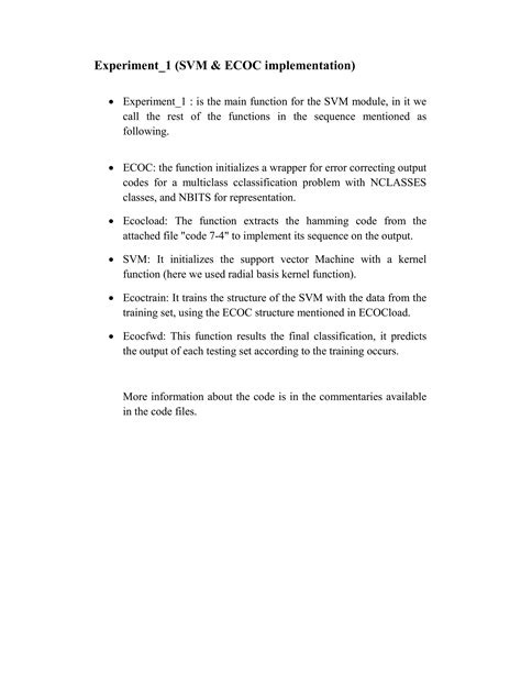 Ecg Beats Classification Using Multiclass Svms With Ecoc Pdf