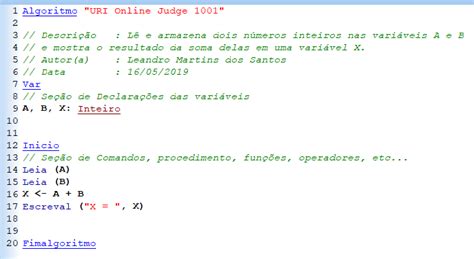 Pontoprogramar Resolução Uri Online Judge 1001 Extremamente