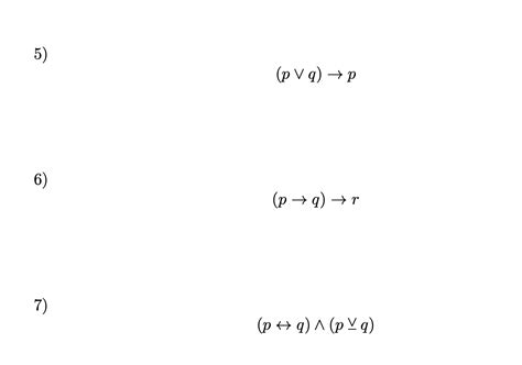 solved let p q r be statements build the truth table of