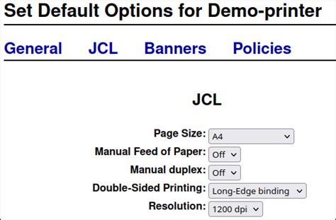 Chapter 6 Adding A Printer To Cups By Using The Web Interface