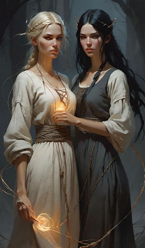 Доля и Недоля Dolya And Nedolya в 2024 г Мифология Богини Портрет