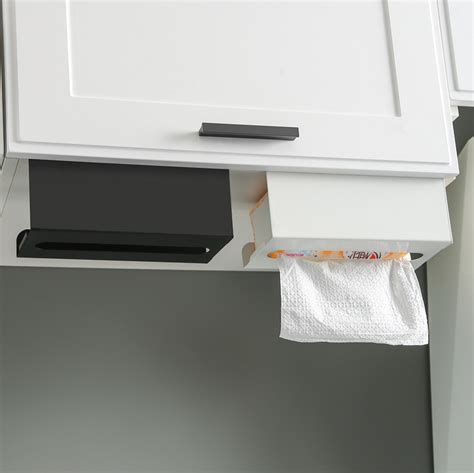 주방걸이·정리홀더 페이퍼 핸드 키친 타올 휴지 티슈 케이스 걸이 디스펜서 거치식 홀더 지퍼팩 리필 거치대 오늘의집 쇼핑