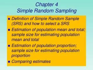 PPT Simple Random Sampling PowerPoint Presentation Free Download ID 5722267