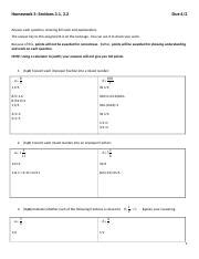 Homework 3 Sections 3 1 3 2 Docx Homework 3 Sections 3 1 3 2 Due 4 2 Answer Each Question