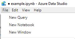 T SQL Notebooks In Azure Data Studio Select Indistinct