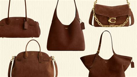 Shop Coachs New Suede Collection Who What Wear