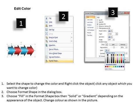 Business Finance Strategy Development Linear Flow Arrow 4 Stages Strategic Management