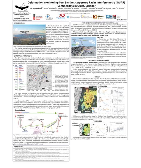 Pdf Deformation Monitoring From Synthetic Aperture Radar Interferometry Insar Sentinel Data