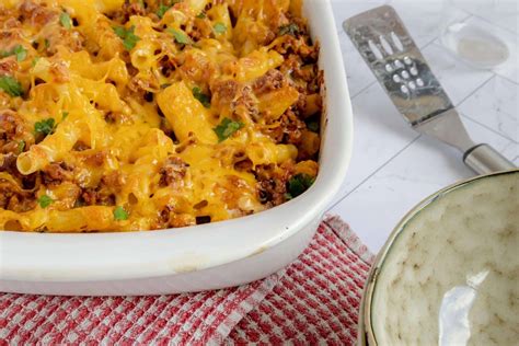 Ground Beef And Macaroni Casserole At Christopher Laskey Blog