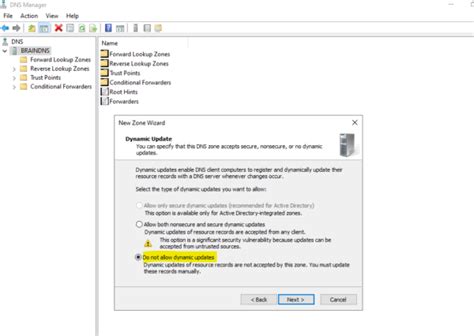 Set Up Windows DNS Dynamic Updates Matrixpost Net
