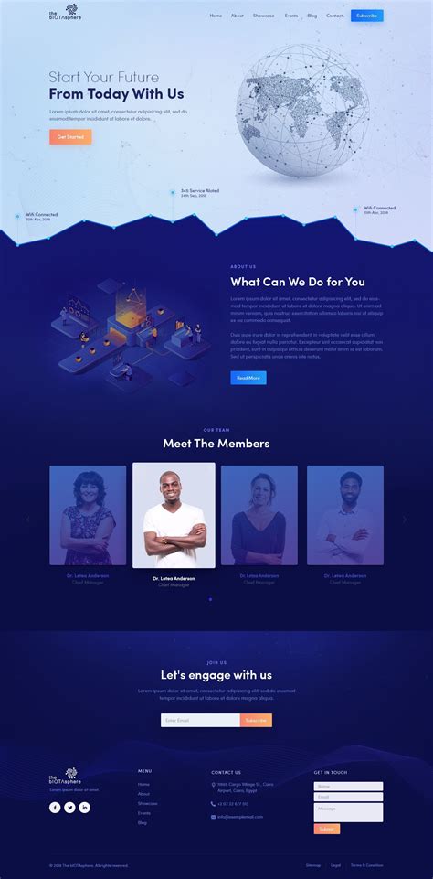 The Biotasphere Web Design Trends Website Design Inspiration Modern