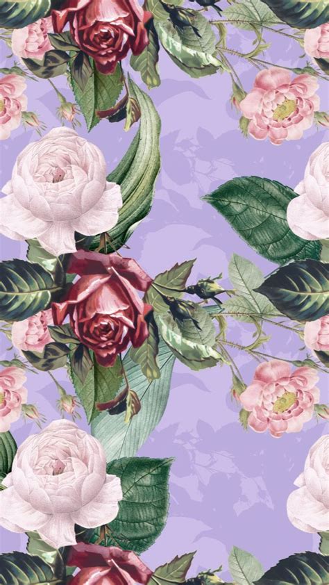 Seamless Botanical Texture 花柄