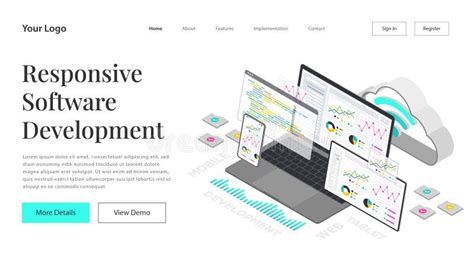 landing page web development and coding cross platform development
