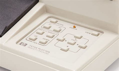 Hewlett Packard A Graphics Pen Plotter HP History