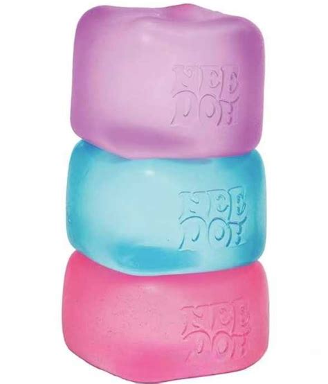 Schylling Needoh Nice Cube Stress Relieving Sensory Toy