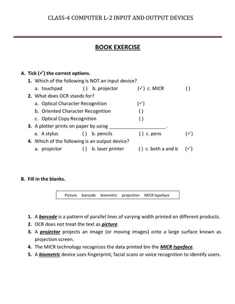 class 4 computer l 2 input and output devices docslib