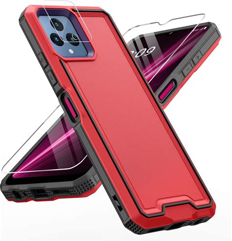 Amazon Com LEKEVO For REVVL 6 5G REVVL 6X 5G Phone Case With Screen Protector Camera Lens