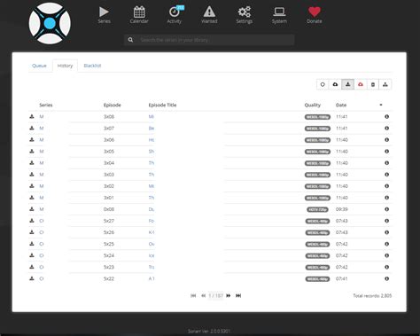 custom filters for queue and history · issue 2974 · sonarr sonarr · github