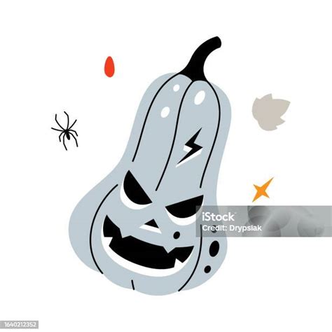 할로윈 호박 얼굴입니다 호박 가을 야채 벡터 그림입니다 9월에 대한 스톡 벡터 아트 및 기타 이미지 9월 가을 감정