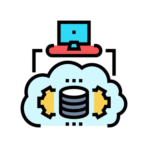 Serverless Architecture Software Color Icon Vector Illustration 34788816 Vector Art At Vecteezy