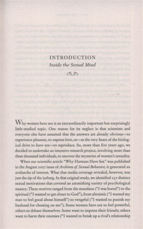 Why Women Have Sex Understanding Sexual Motivation From Adventure To Revenge And Everything