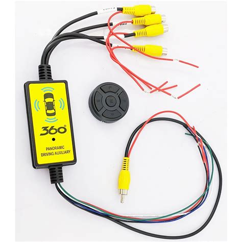 Four Camera Video Switch Input One Video Output 4 To 1 Intelligent