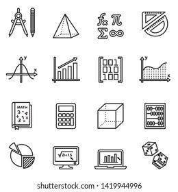 Maths Vector Icons Images Stock Photos Vectors Shutterstock