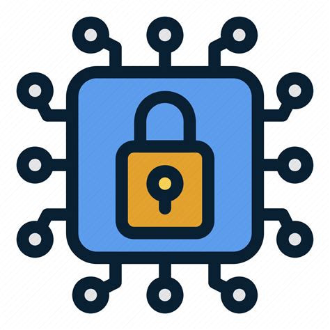 security safety lock connection protection network internet icon
