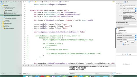 06 Cloudkit Delegation For Adding New Expense To Expenses Expenses App Private Icloud