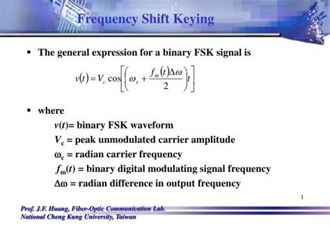 PPT Frequency Shift Keying PowerPoint Presentation Free Download ID 6032027