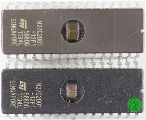Tech Flashback The Beautiful EPROM Chip Collection Gough S Tech Zone