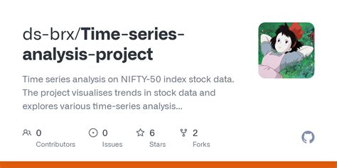 Github Ds Brx Time Series Analysis Project Time Series Analysis On Nifty 50 Index Stock Data