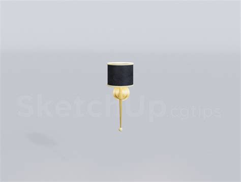 10405 Free Sketchup Wall Light Model Download Sketchup Models For Free Download